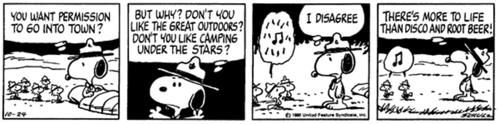 10 Funniest Peanuts Comics Starring Snoopy's Beagle Scouts