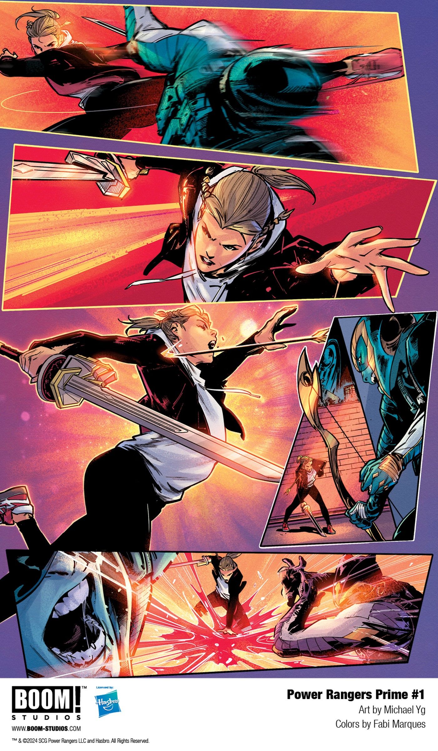 The Red Ranger's New T-Rex Sword Is the Coolest Weapon in Power Rangers ...