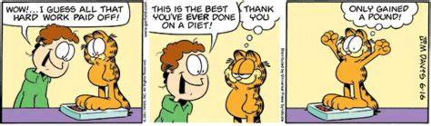 10 Funniest Garfield Comics About Dieting