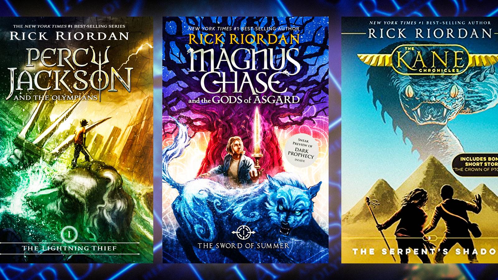All 7 Rick Riordan Book Series, Ranked