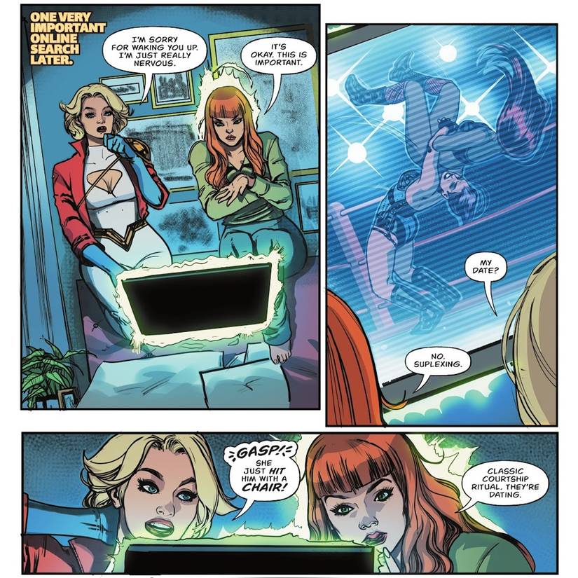 As a Wrestling Announcer, I Can't Get Over DC's Perfect WWE Cameo Moment