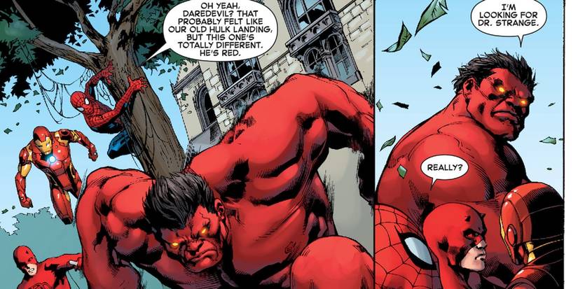 Red Hulk To Lead His Own Marvel Series, Facing An Endless "Hulk-Sized ...