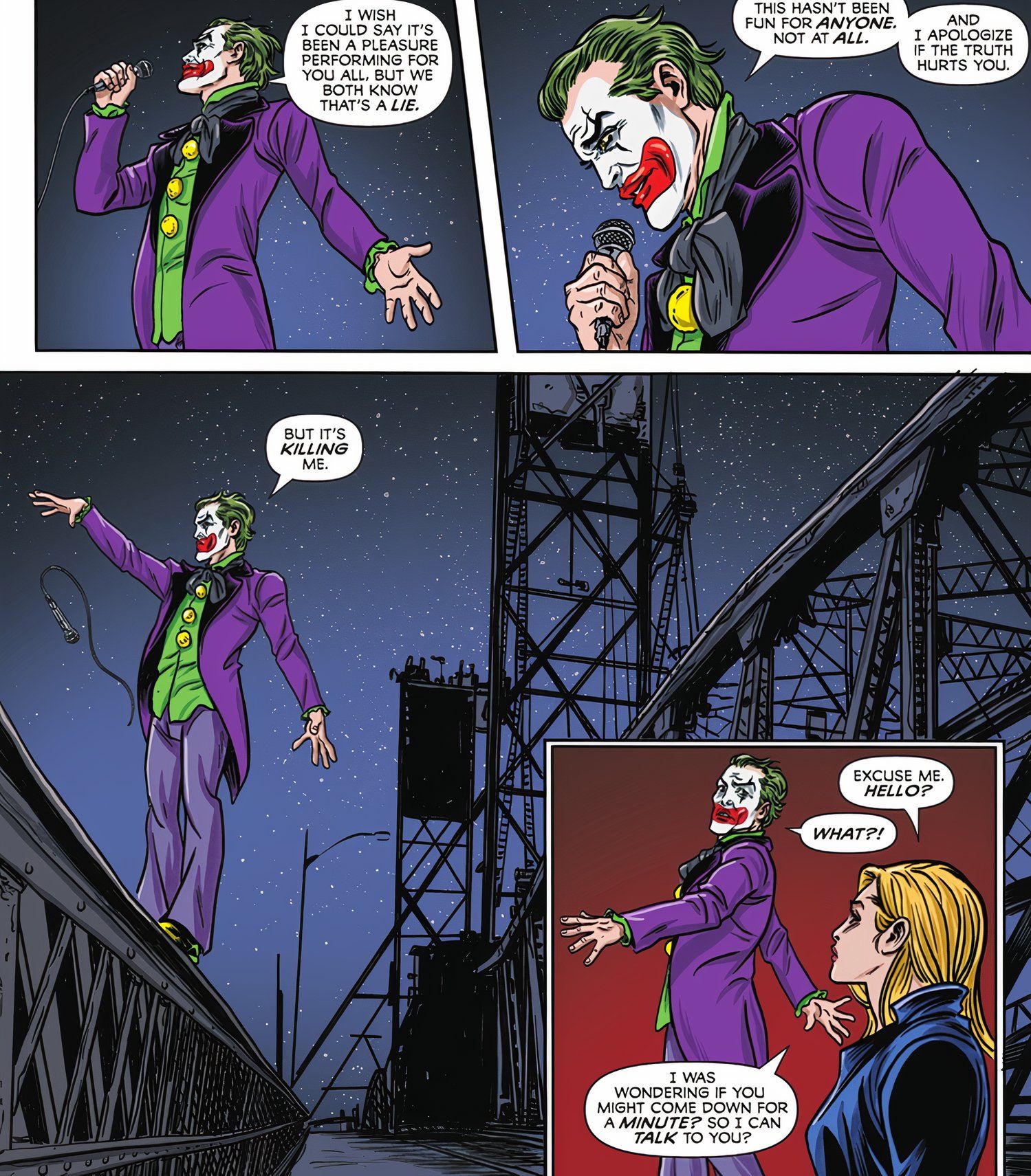 Joker Leads Gotham's Most Iconic Villains in Mass 70s-Inspired Redesign