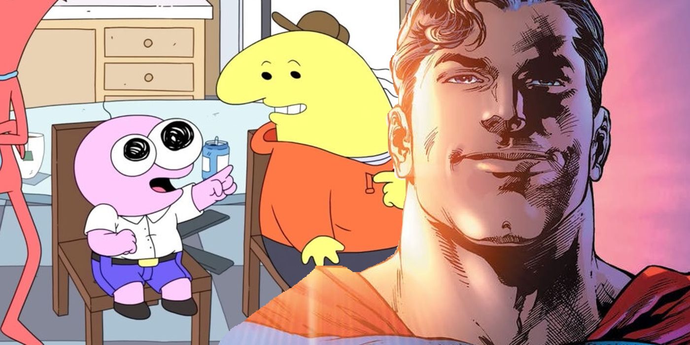 Of Course Superman is a Fan of the Smiling Friends, as Wholesome Fanart ...