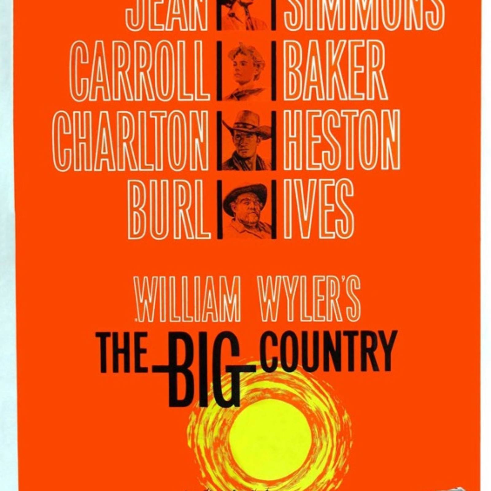 The Big Country Movie Poster The Big Country Movie Poster Masterprint