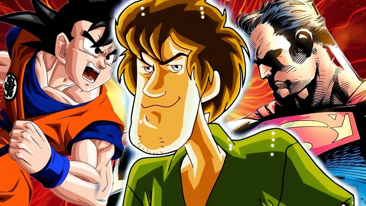 Scooby-Doo's Shaggy Becomes DC's New Superman, Taking Dragon Ball Meme ...