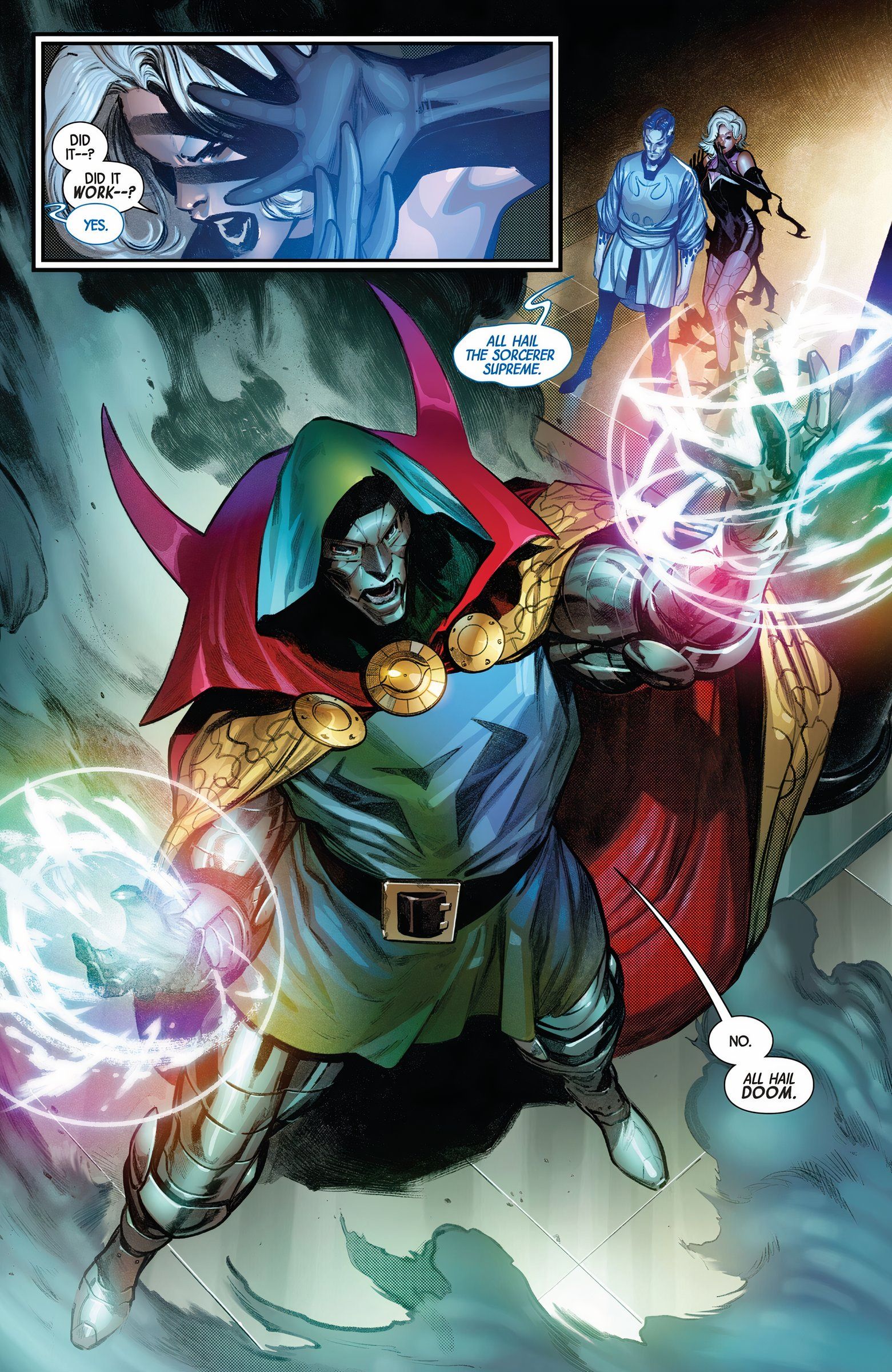 Marvel Unveils Doctor Doom's New Redesign as Marvel's Most Powerful ...