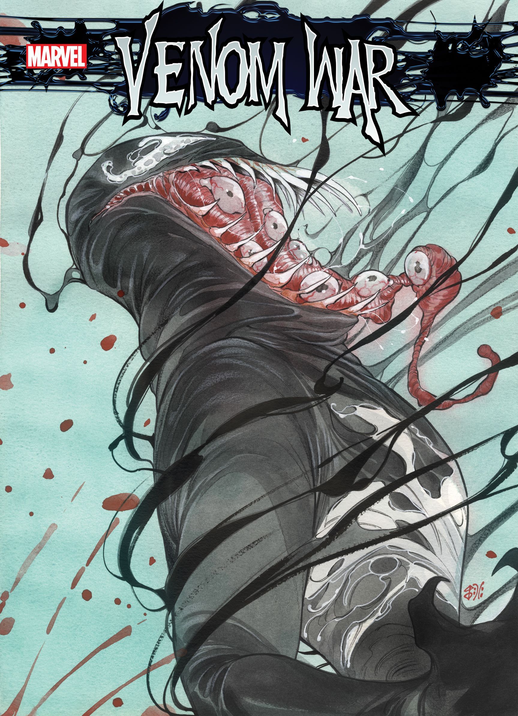 Venom Is Total Nightmare Fuel in Unique Art Almost Too Scary for Marvel