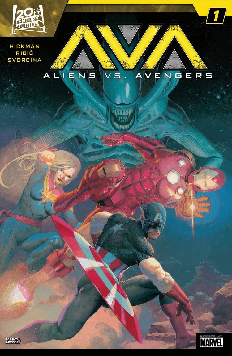 Alien vs Captain America #3: Xenomorph-Skrull Hybrids Revealed
