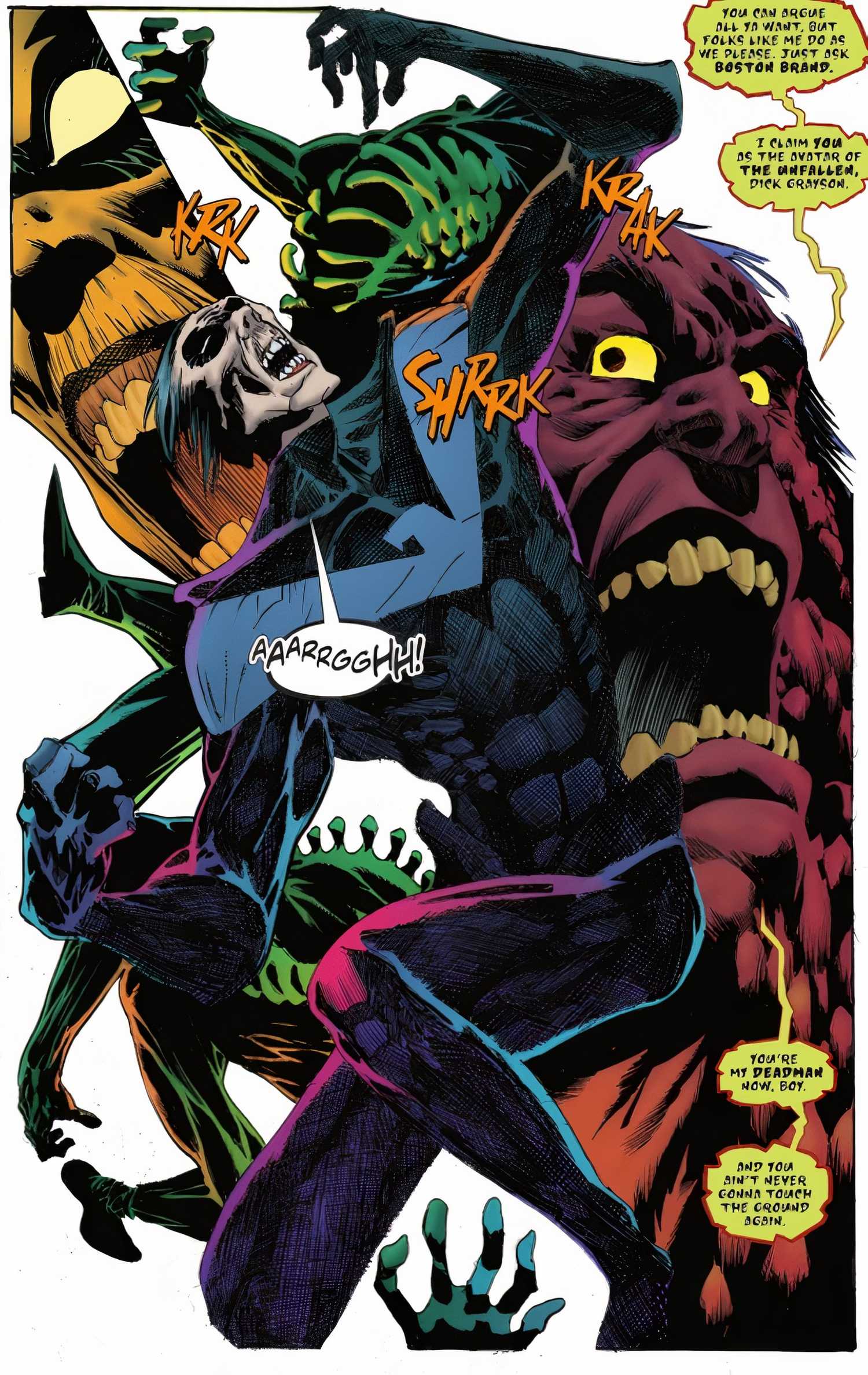 Nightwing Gets Horrifying Redesign as DC's New "Avatar of the Unfallen"