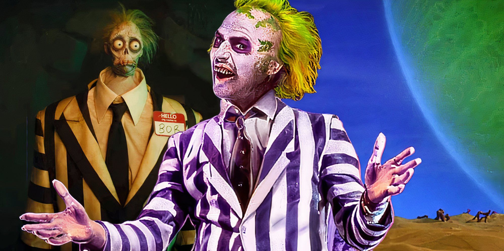 Every Form Michael Keaton's Betelgeuse Takes In Beetlejuice Movies