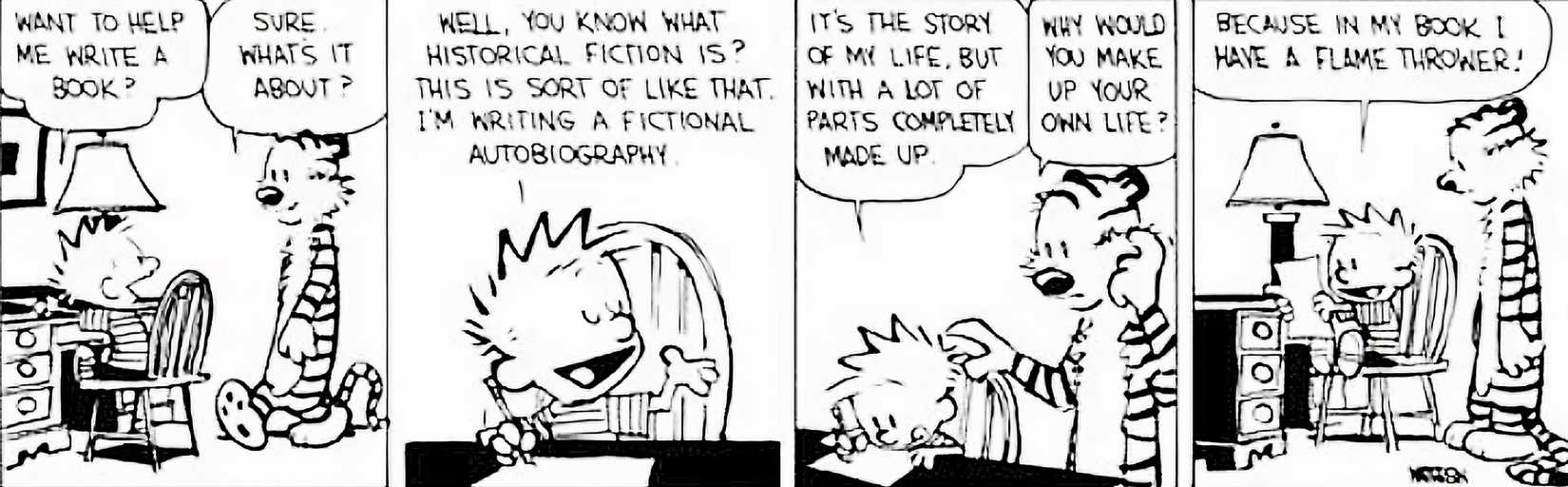 10 Genius Calvin and Hobbes Comics That Make Writing Hilarious