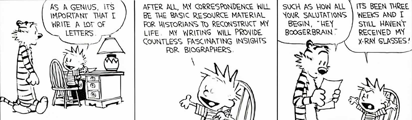 10 Genius Calvin and Hobbes Comics That Make Writing Hilarious