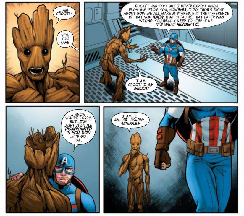 Captain America Officially Names the Guardian of the Galaxy He Dislikes ...