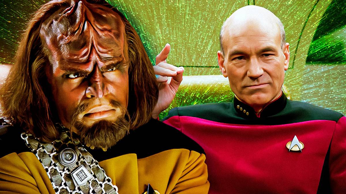 Captain Picard Is Just As Badass As Worf In Star Trek: TNG's First Big ...