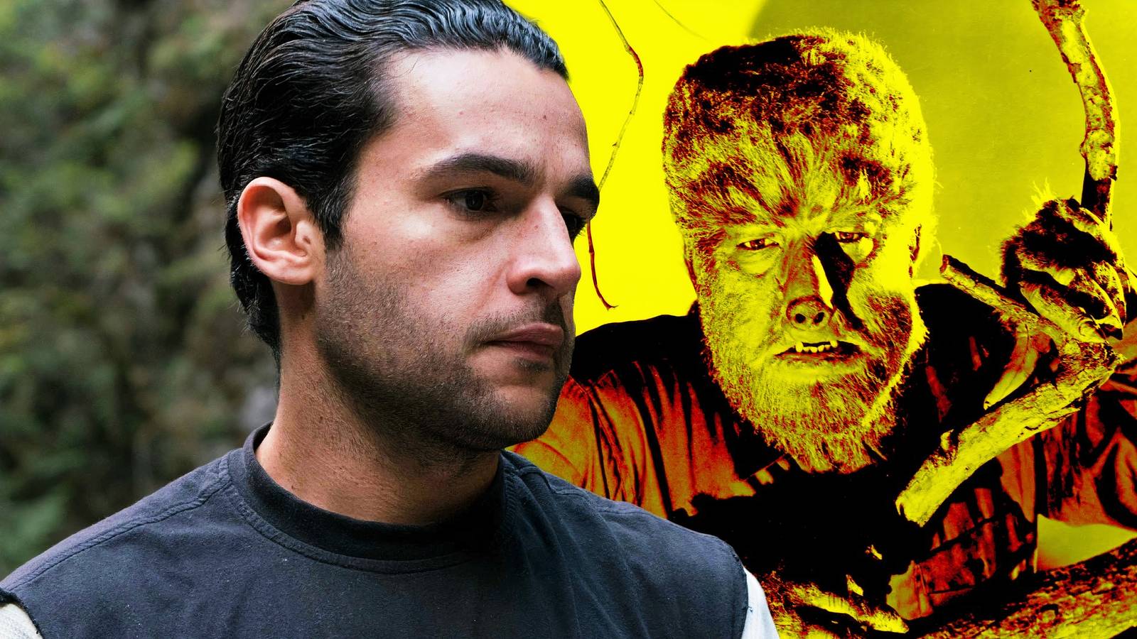 What Christopher Abbott's Wolf Man Looks Like