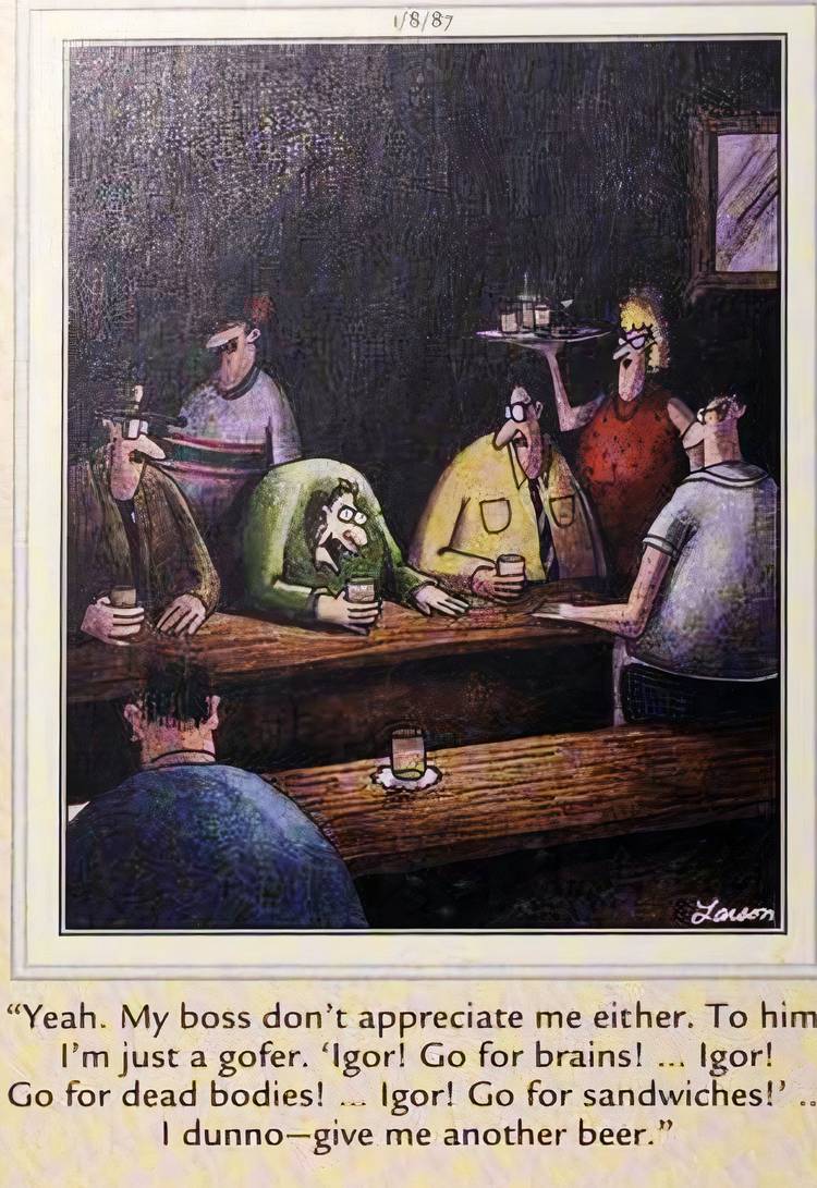 Bottoms Up! 10 Hilarious Far Side Comics All About Bars