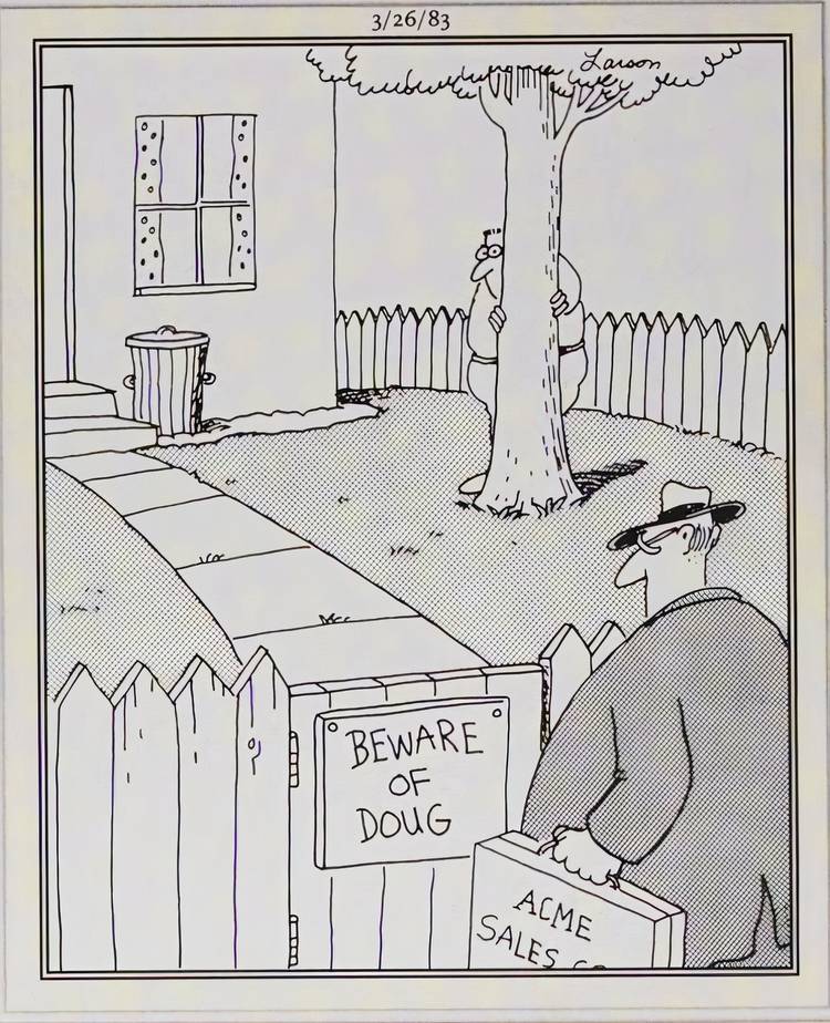 10 Hilarious Far Side Comics From 1983 That Helped Make Gary Larson Famous
