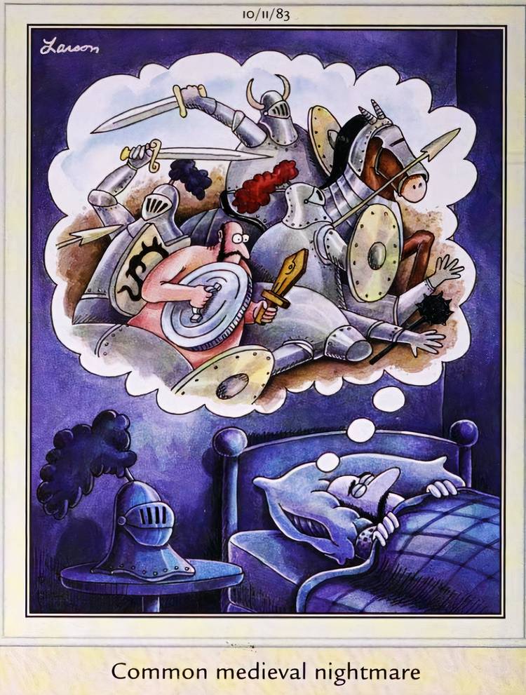 10 Hilarious Far Side Comics About Nightmares