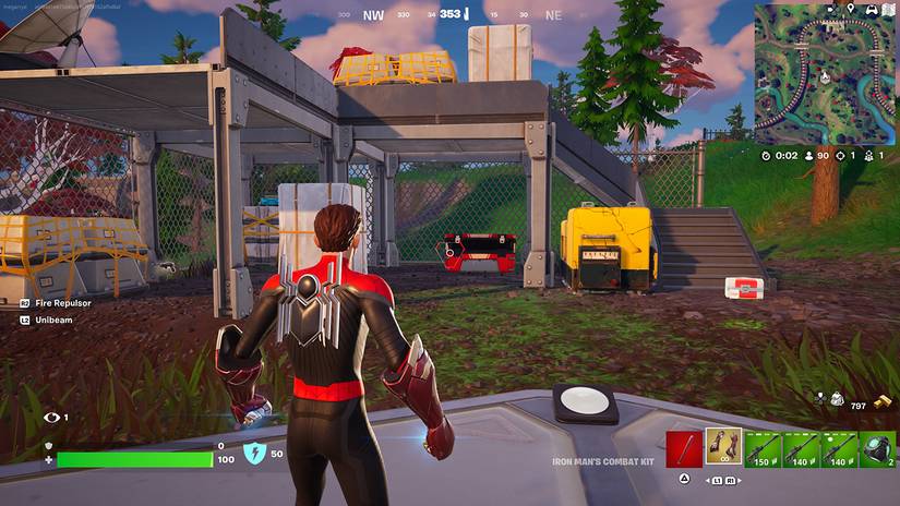 Where To Find Stark Industries Chests & Armories In Fortnite (All ...