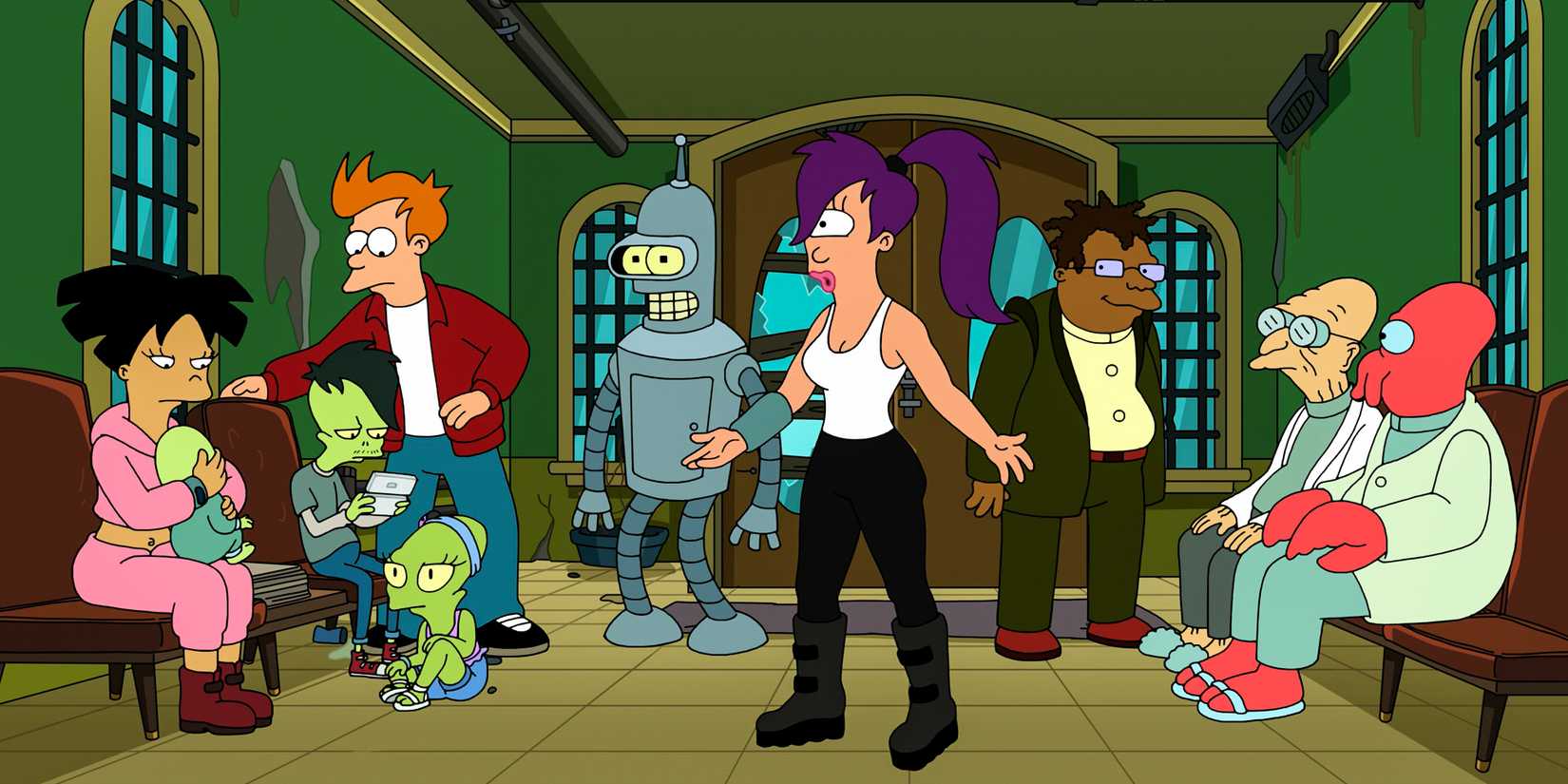 The Art of Futurama: Series Creators Deliver Original Concept Art & New ...