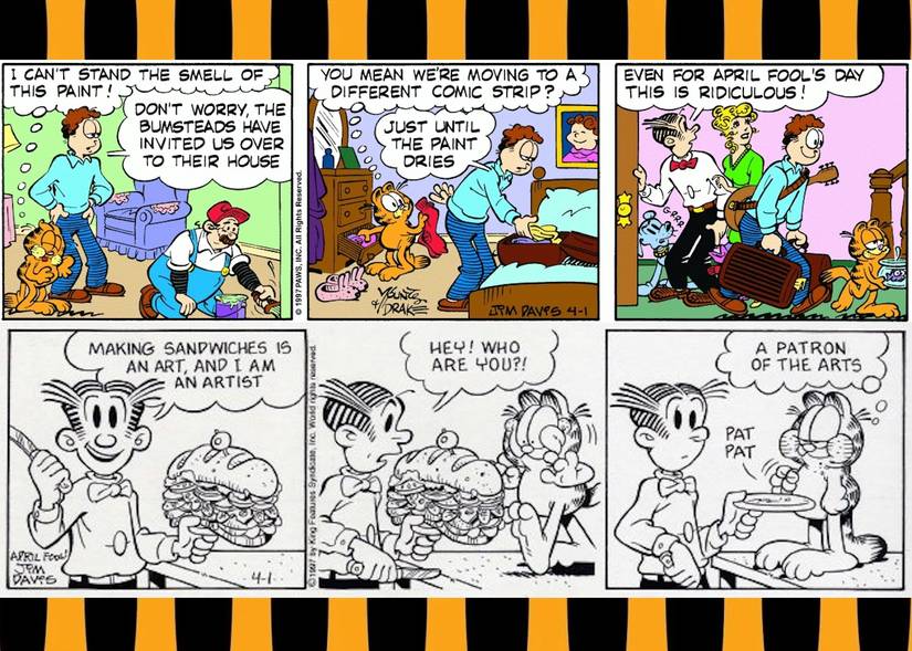 10 Times Garfield Crossed Universes With Other Beloved Comic Strips