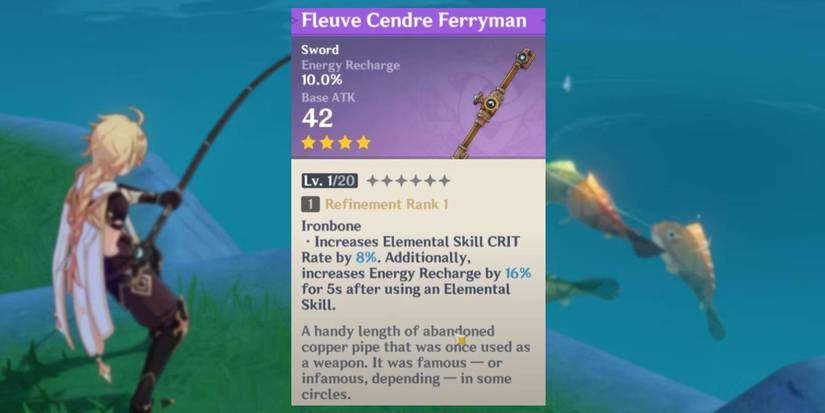 Genshin Impact: How To Get the Fleuve Cendre Ferryman Sword