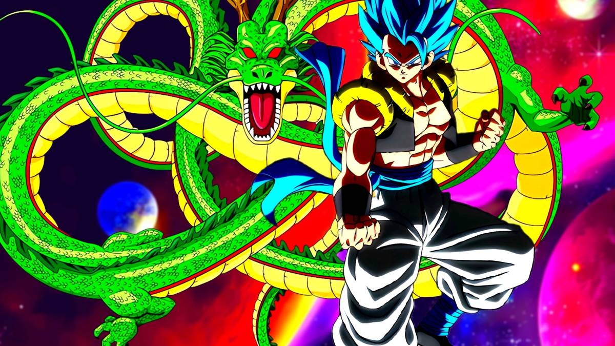 Dragon Ball’s Super Saiyan Blue Gogeta Unites With Shenron In Jaw ...