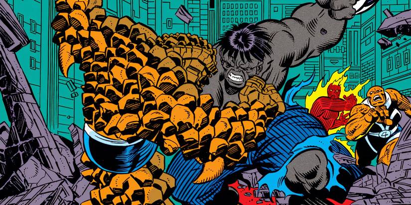 How Fantastic Four's Thing Finally Beat Hulk in Marvel Lore