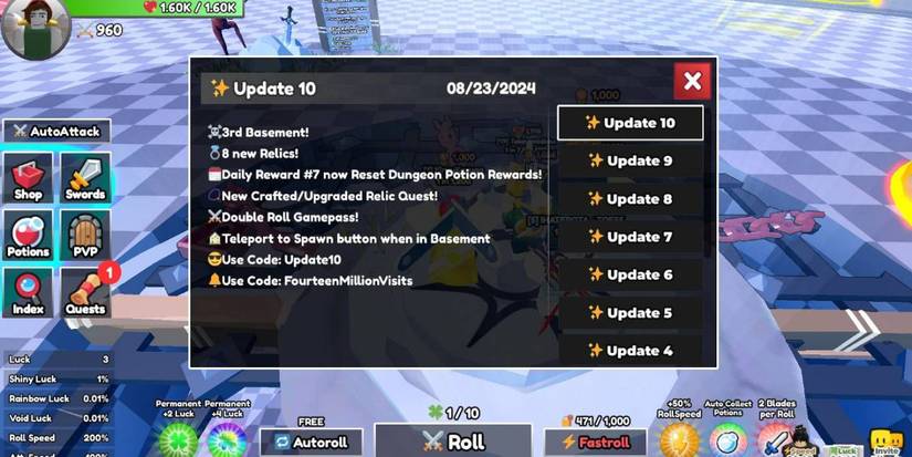 Roblox: All Active Dungeon RNG Codes (August 2024)