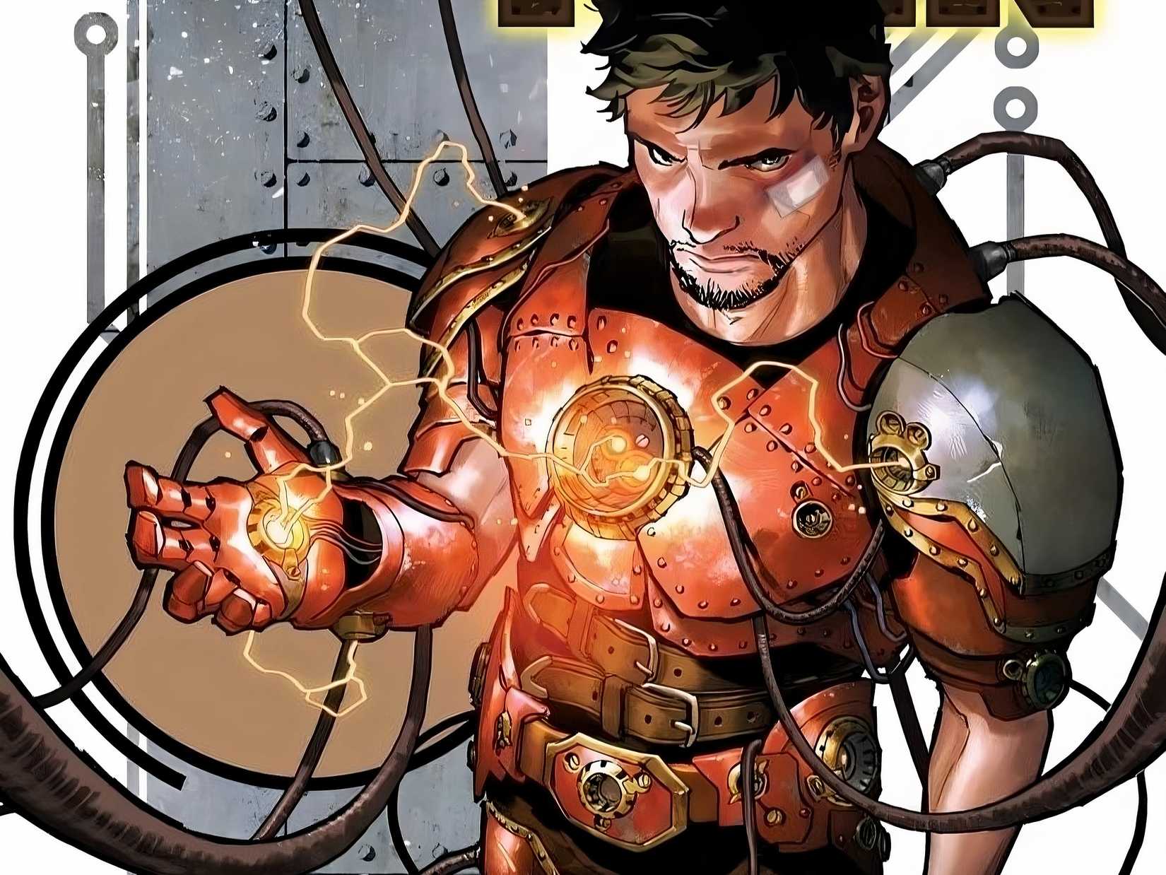 Iron Man Junks His Old Suits For a Brand-New One in Official Art for ...