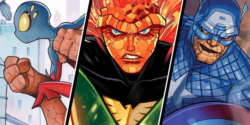 Fantastic Four's Thing Gets His Own Iron Man Armor in Towering Redesign