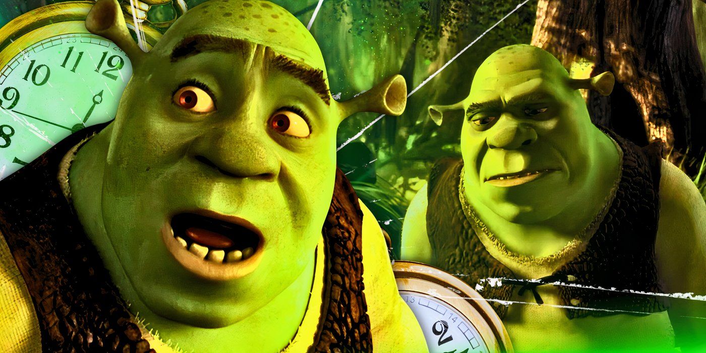 Shrek Upset