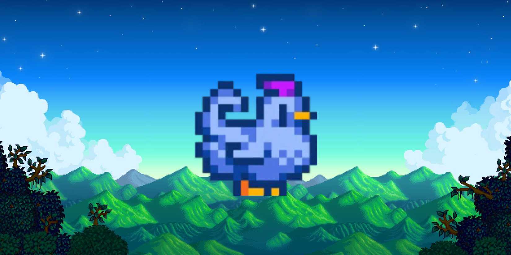 Adorable Stardew Valley Glitch Creates Color-Changing Chickens