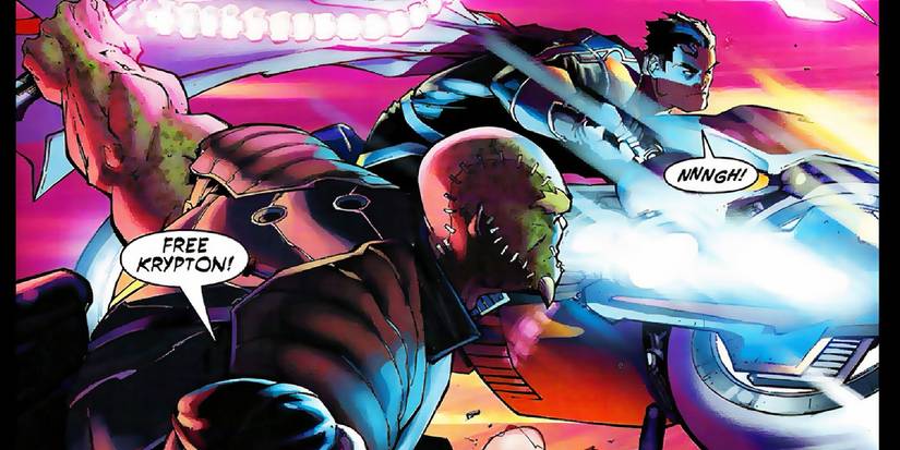 Superman's Motorbike Finally Gave DC a Kryptonian Batmobile