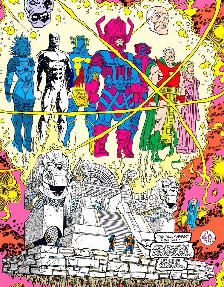 Galactus vs the Infinity Gauntlet Settled Who Is More Powerful in ...