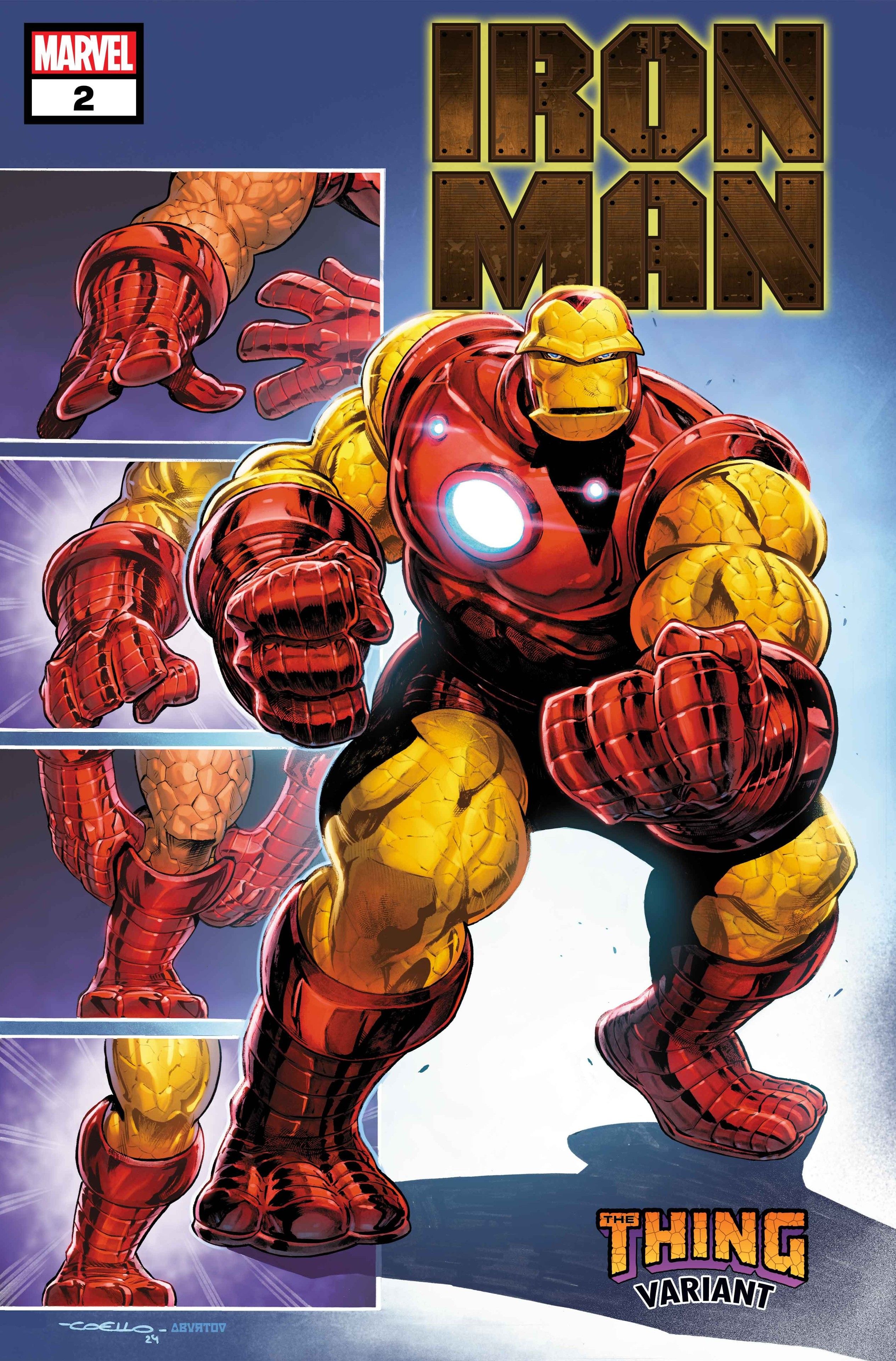 Fantastic Four's Thing Gets His Own Iron Man Armor in Towering Redesign