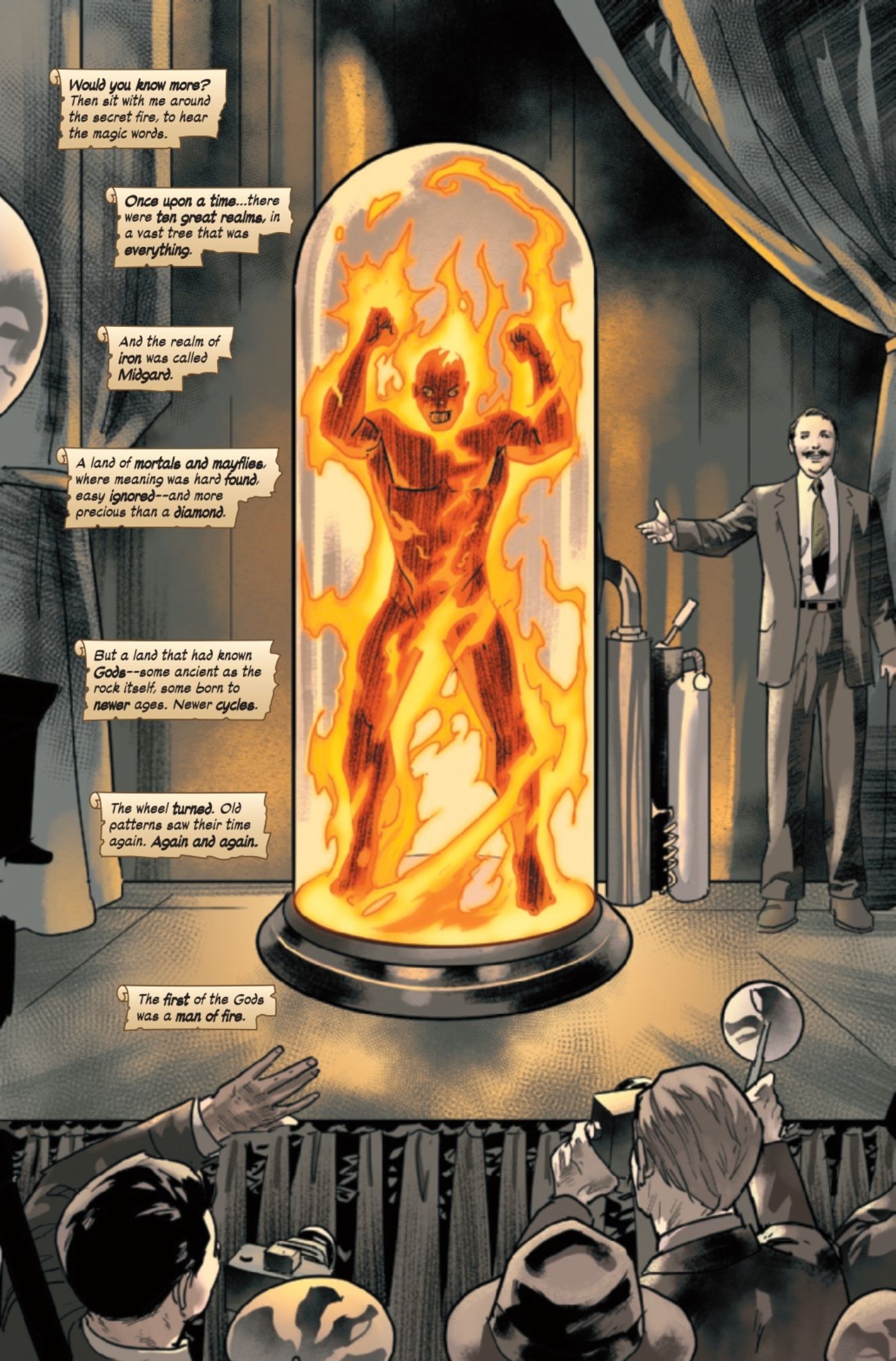 Human Torch Vs Iron Man Iron Man: Korvac Claims A Golden Age Marvel