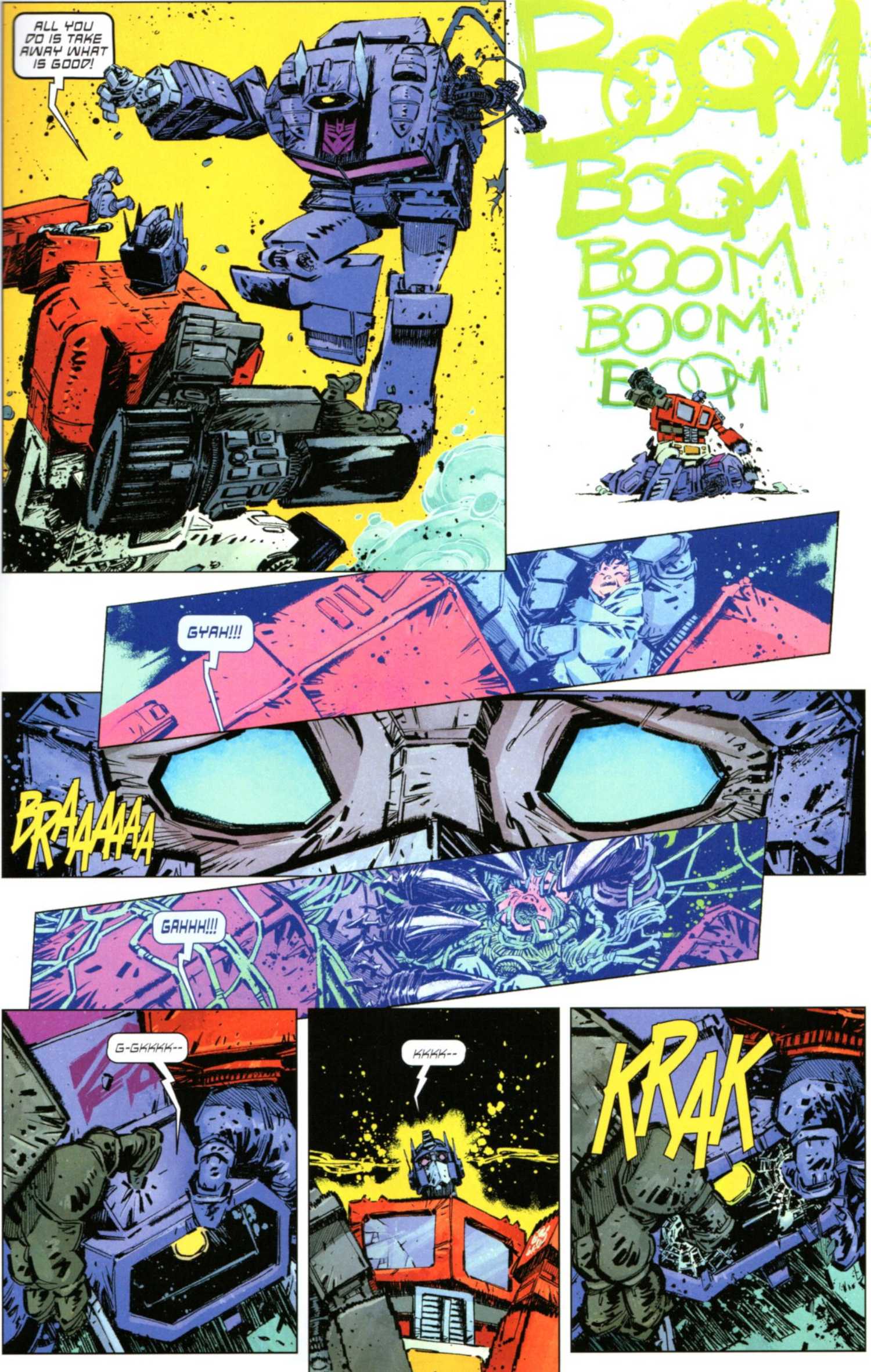 Optimus Prime Brutally Kills a Major Decepticon as He Heads Down a Dark ...