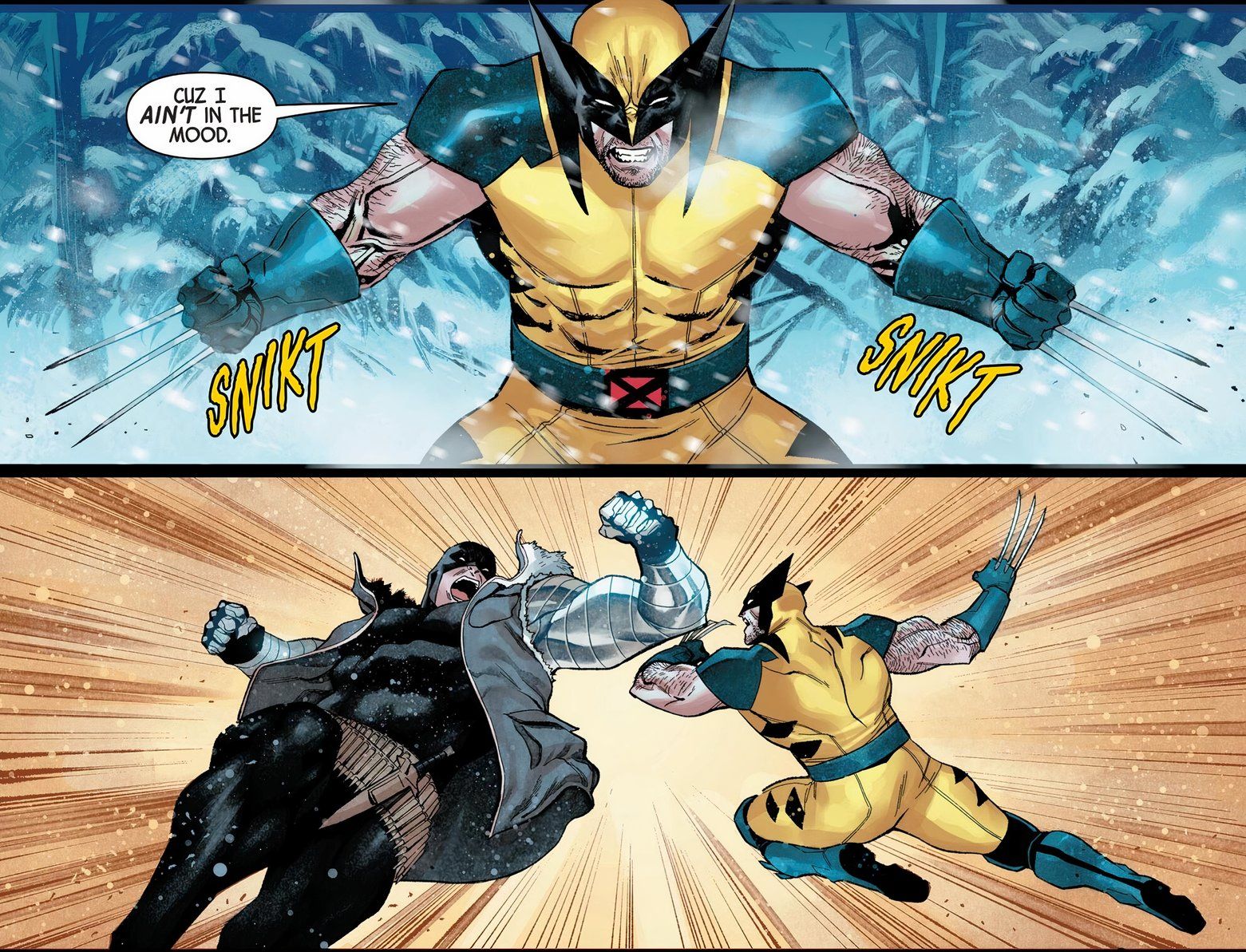 Wolverine Attacking Prey SCORES & OUTDOORS: Things You See In The Dark