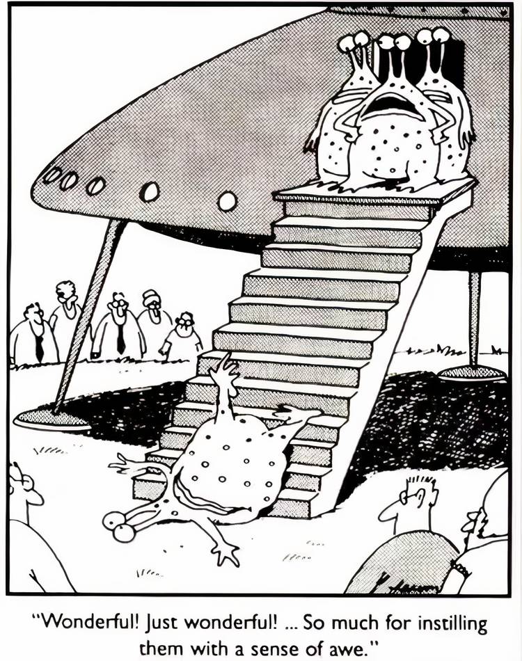 10 Far Side Comics That Prove Aliens Are Surprisingly Relatable
