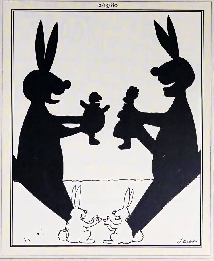 10 Funniest Far Side Comics Starring Rabbits & Moles