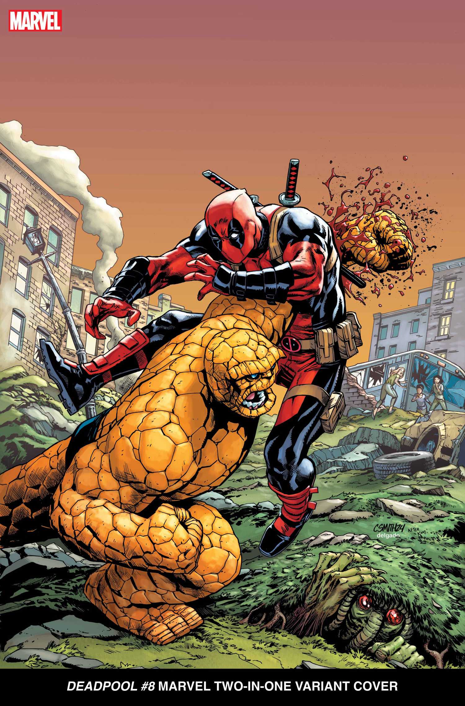 Deadpool & The Thing Deliver The Most Violent Crossover Moment (Movie ...