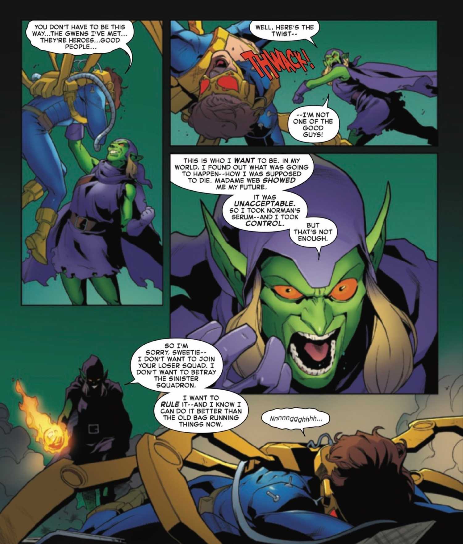 Gwen Stacy’s New Goblin Form is Even More Disturbing, Now That Marvel ...