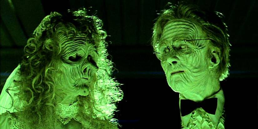 Why Lydia Deetz's Wedding Dresses Are Red In Both Beetlejuice Movies