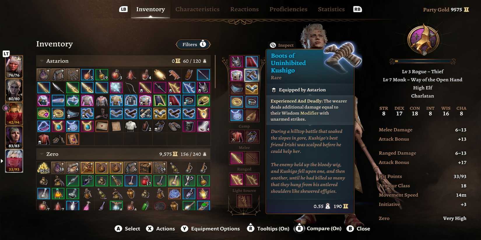 Baldur's Gate 3: Best Armor Pieces For Monks