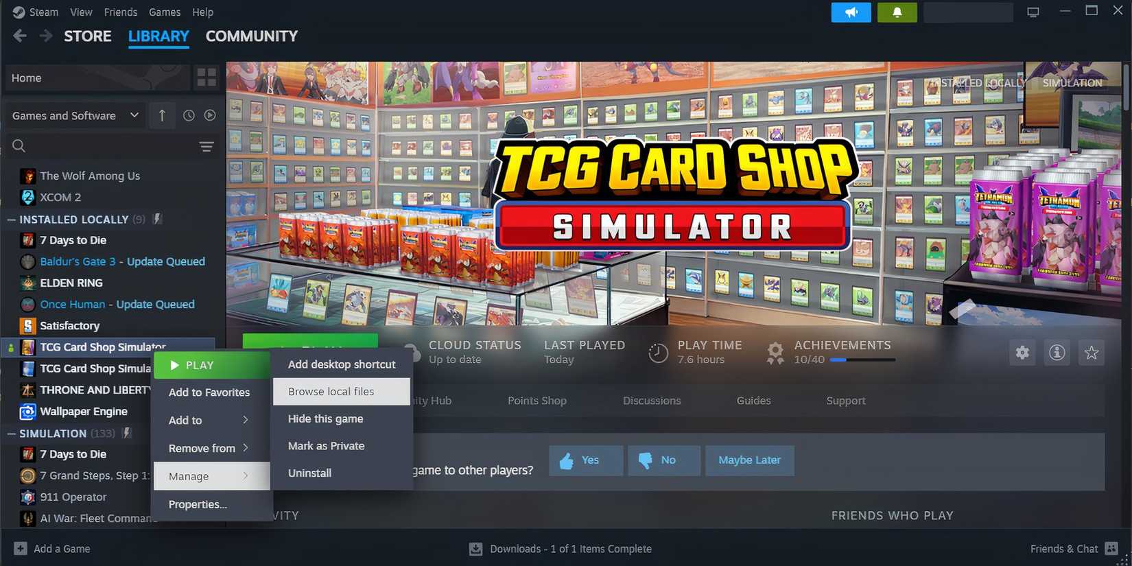 How To Install Mods For TCG Card Shop Simulator