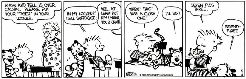 Calvin and Hobbes’ Longest-Running Joke Explains Calvin’s Biggest ...