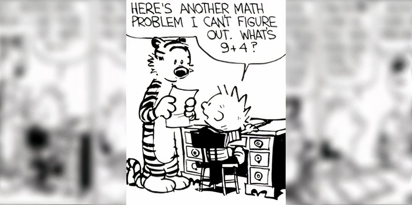 Funny Math Comics Calvin And Hobbes