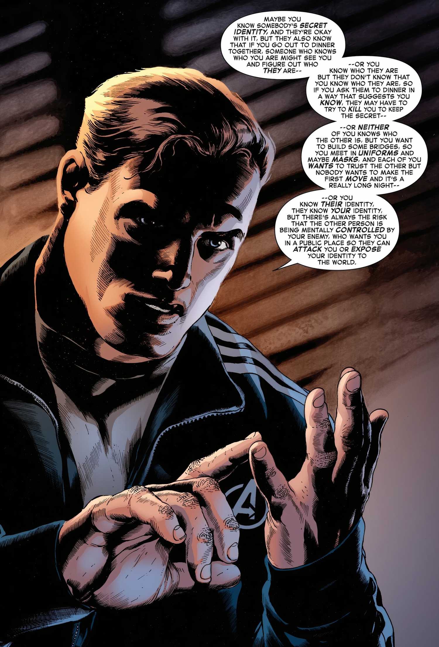 Captain America Admits Why, Despite Appearances, Marvel's Premiere ...